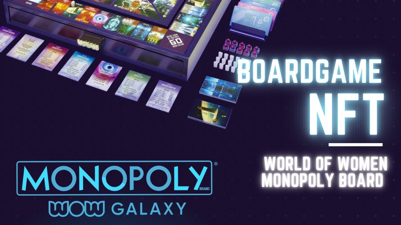 Monopoly NFT Board is finally HERE! - YouTube