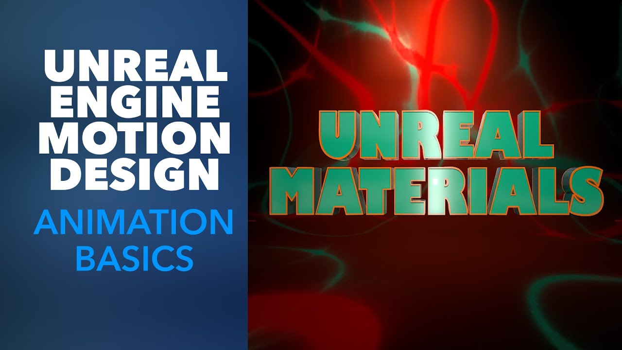 Unreal Engine Motion Design: Materials - YouTube