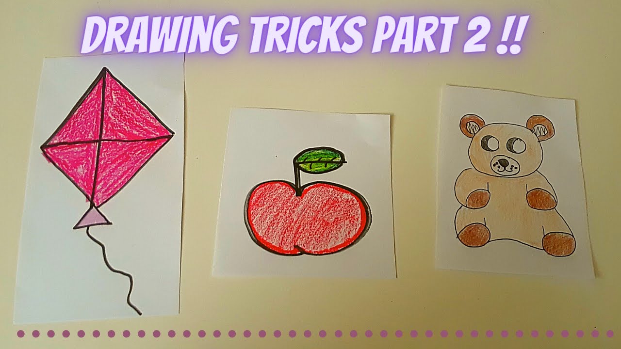 Drawing Tricks Part 2 - YouTube