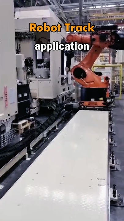 EVSROBOT - Expanding Automation with Robot Track Applications!#evsrobot #smartfactory #track # ...