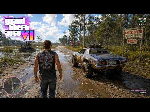 GTA 6 Official Gameplay Screenshots & Details