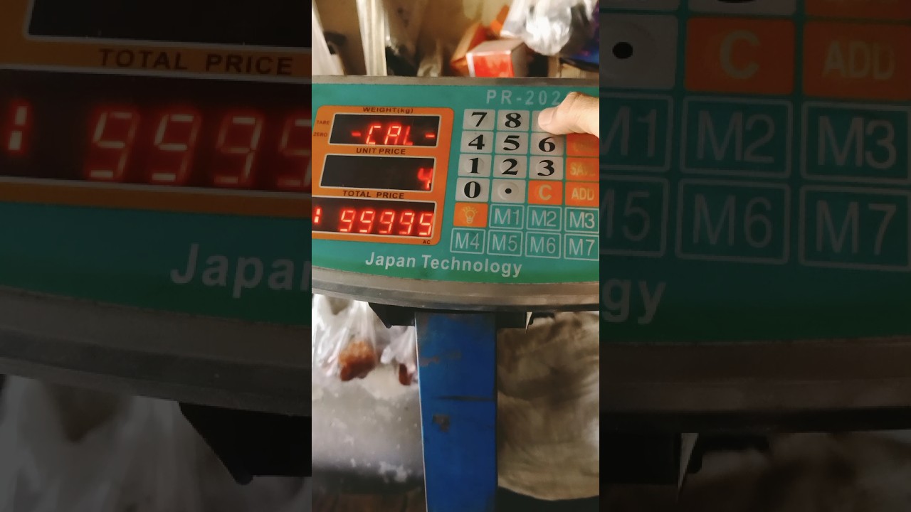 How to calibrate digital weighing scale || Scale Calibration - YouTube