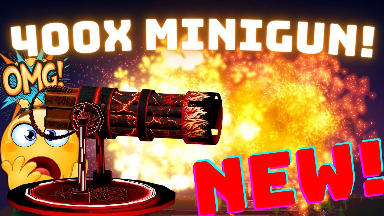 New 600 Robux firework ( 400x minigun cake) in (fireworks playground ...