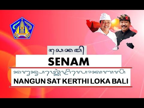 SENAM NANGUN SAT KERTHI LOKA BALI acuan untuk lomba (1 SET)