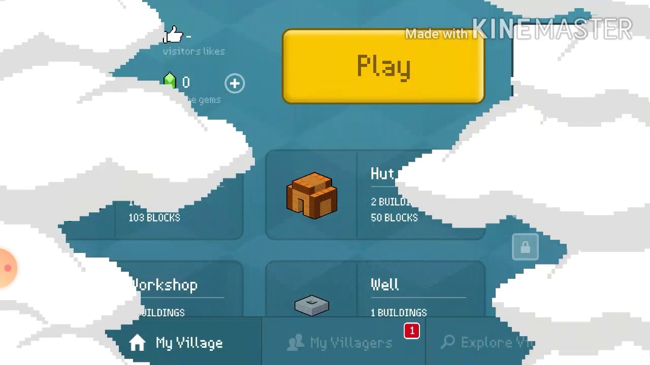 How to change your village's name in block craft - YouTube