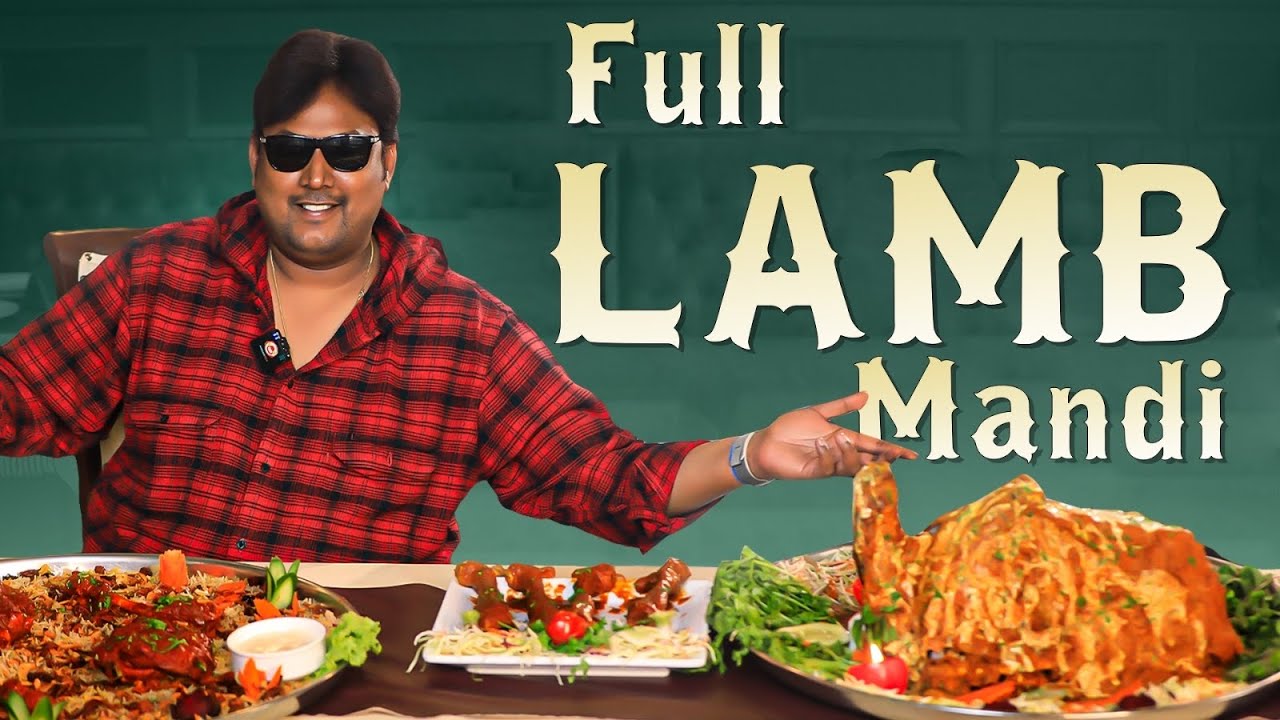 Full Lamb Mandi | Hyderabadi Feast | Capital | Raan Mandi | Biryani ...
