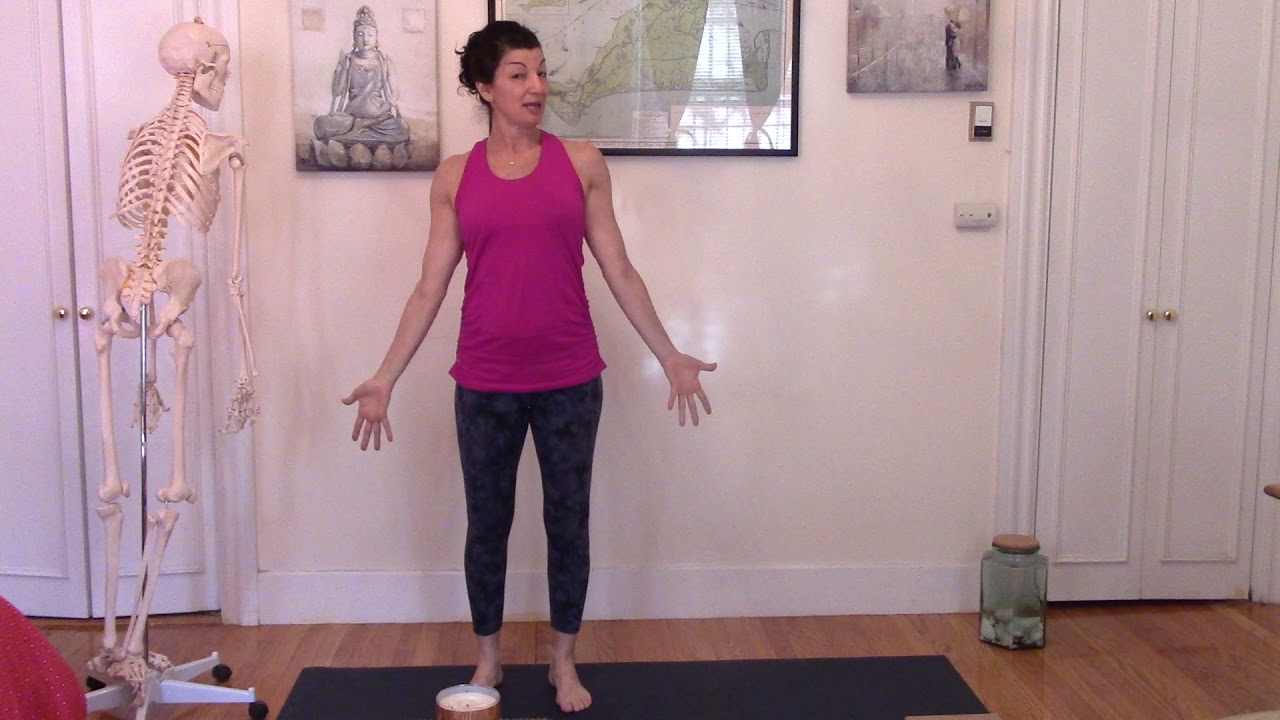 Learn the anatomy in moving from High to Low Push Up in Yoga - YouTube