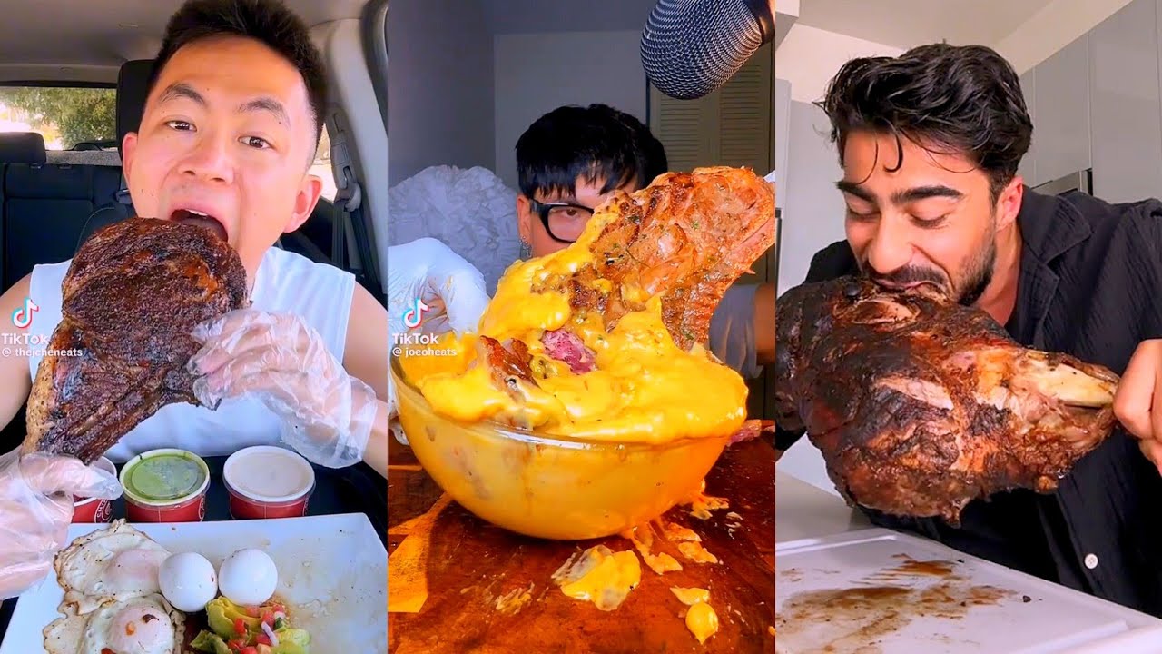 SOME OF THE BEST STEAK MUKBANGS | TIKTOK COMPILATION - YouTube