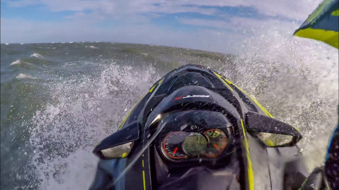 Atlantic Ocean Jet Ski 2018 Sea Doo RXT X 300 - YouTube