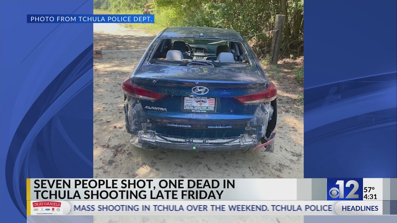 One killed, 6 injured in Tchula mass shooting - YouTube