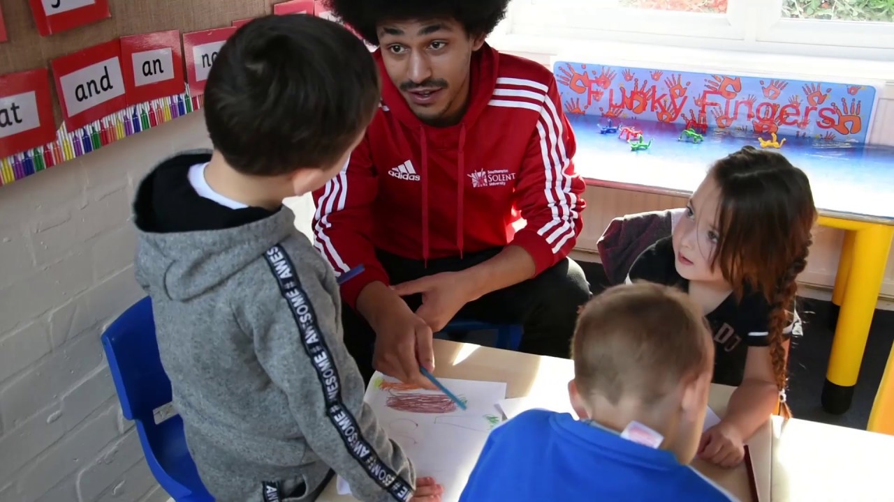 PE students take over a school for a day - YouTube