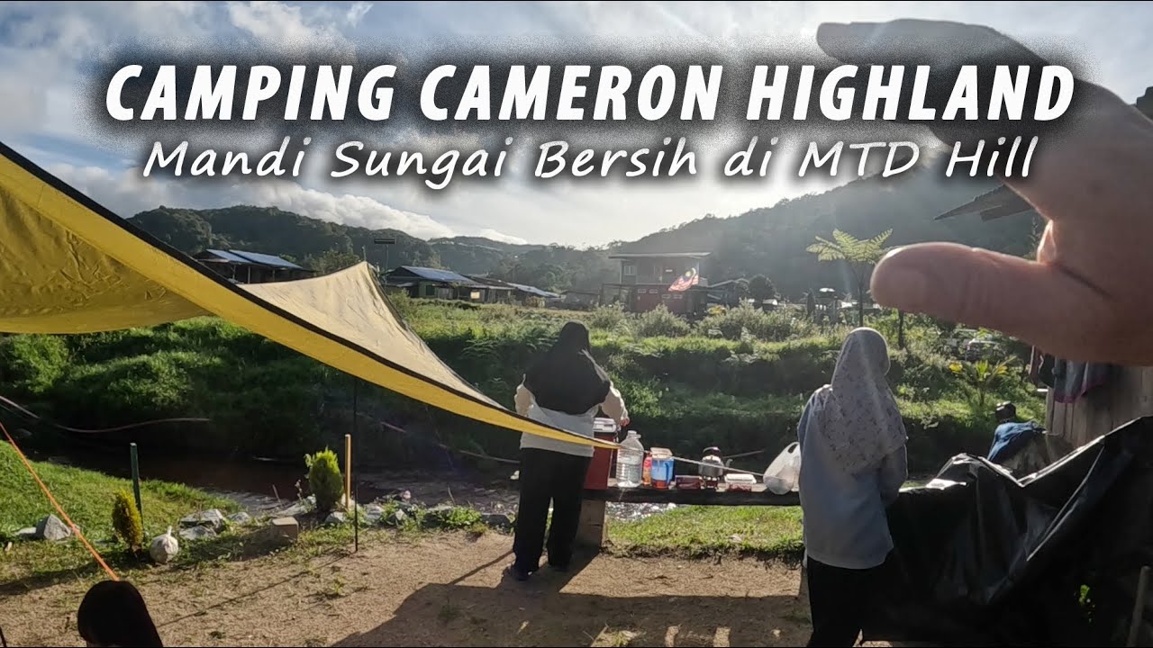 Camping Cameron Highland MTD Hill, Uji Fortuner 4x4 di Jalan Tertinggi ...
