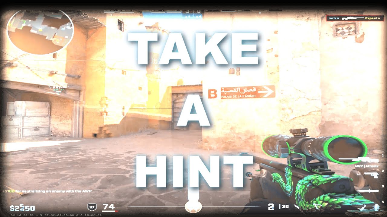 Take A Hint CS2 Montage (nightcore) - YouTube