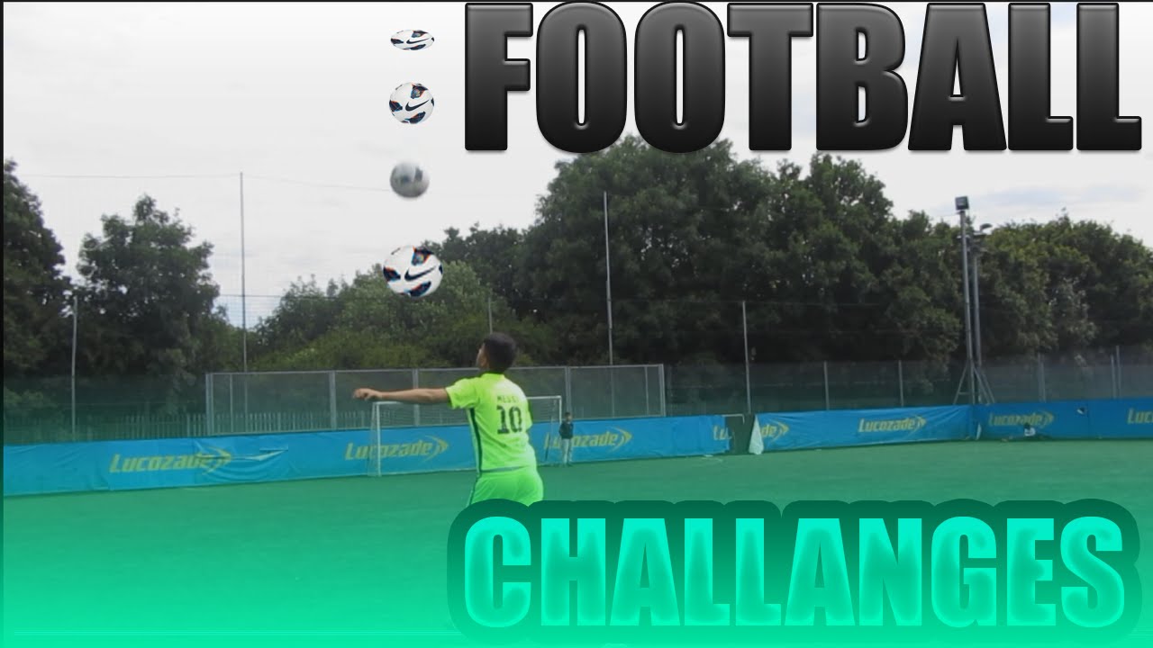 INSANE FOOTBALL CHALLENGES - YouTube