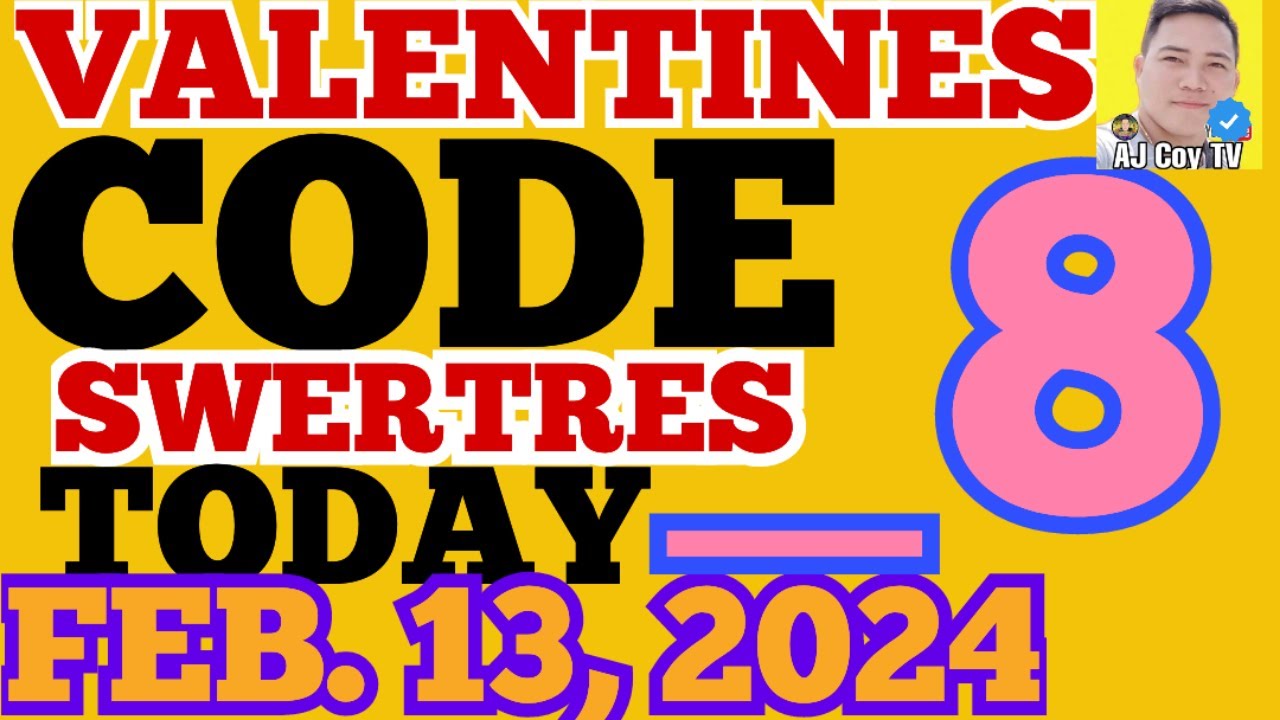 ATANGI VALENTINES CODE TODAY FEB. 13,2024 SWERTRES HEARING |AJCOYTV ...