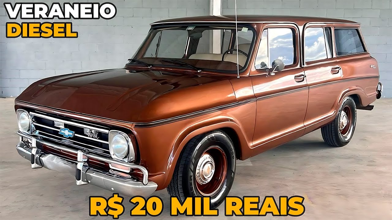 CHEVROLET VERANEIO A DIESEL À VENDA POR APENAS 20 MIL REAIS - YouTube