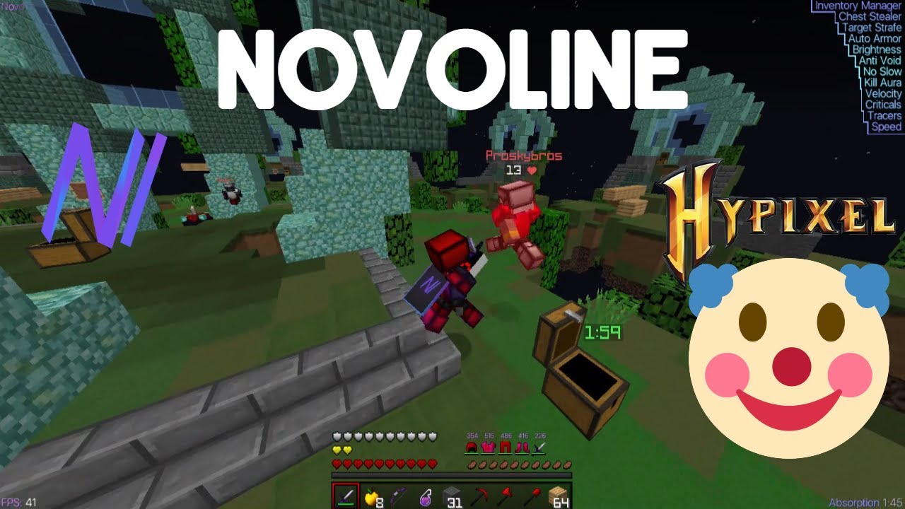 Novoline.wtf DESTROY Hypixel Anticheat | Insane Update :D | Hypixel Hacking - YouTube