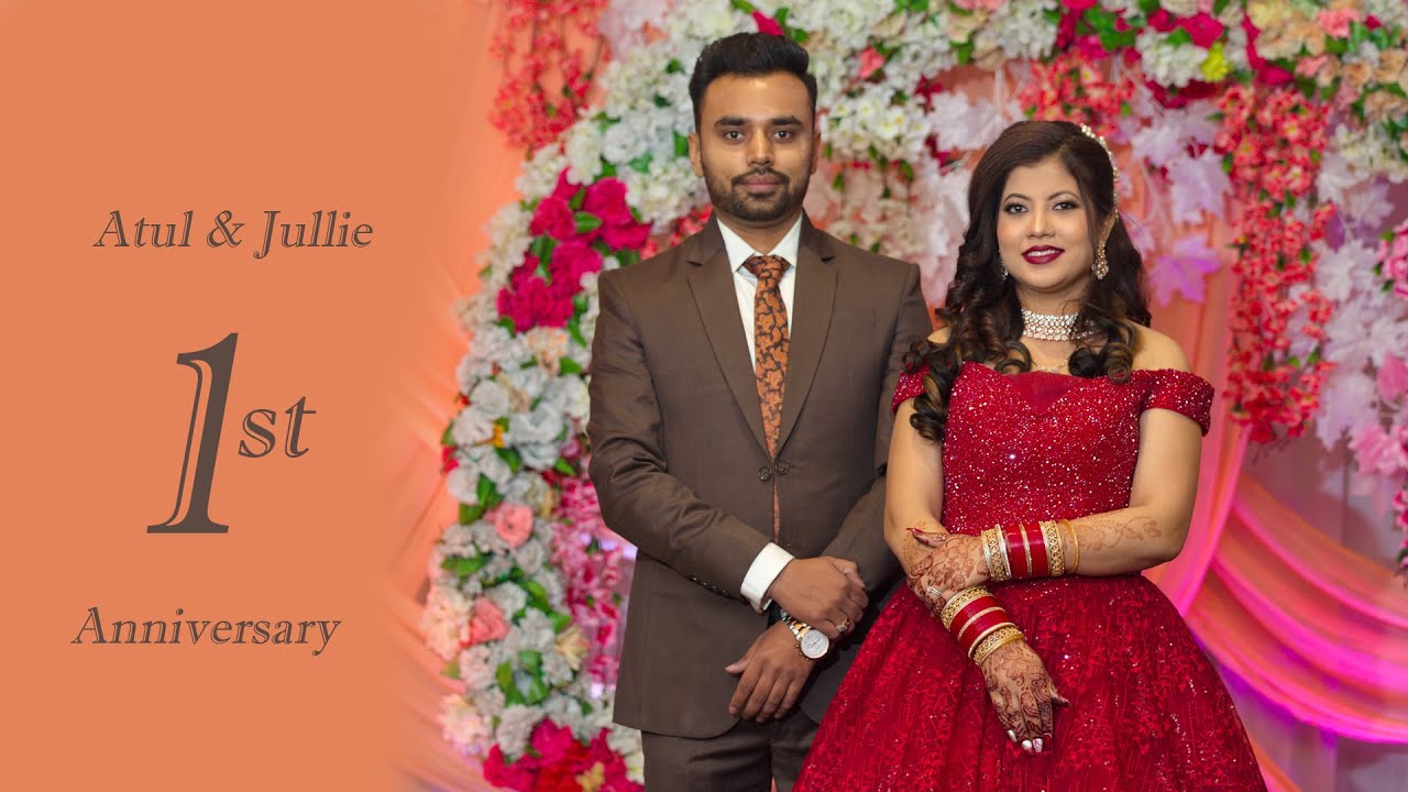 Atul & Jullie | 1st Wedding Anniversary Cinematic Film | Framez Studio ...