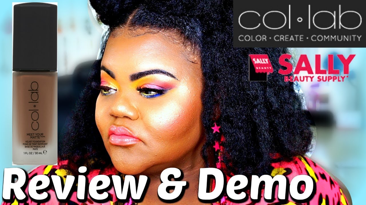 COLLAB Beauty Foundation Setting Powder & Highlighter Demo and Review ...