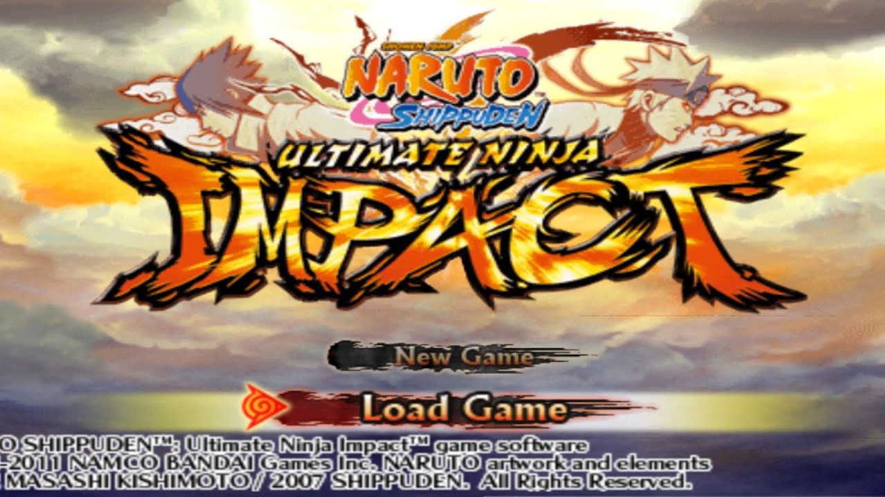 Gameplay ppsspp gold, Naruto Shippuden Ultimate Ninja Impact [1] - YouTube