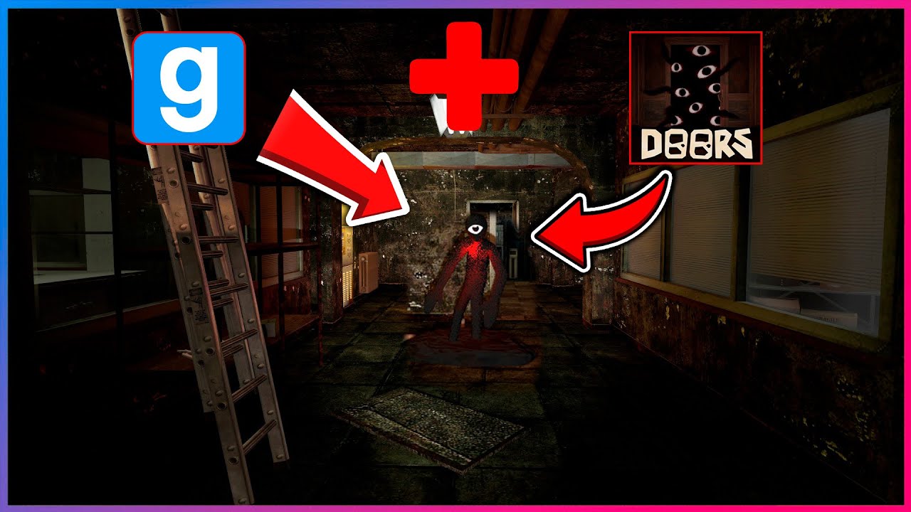 [NEXTBOT] ROBLOX DOORS in Garrys Mod??? [PART 2] - YouTube