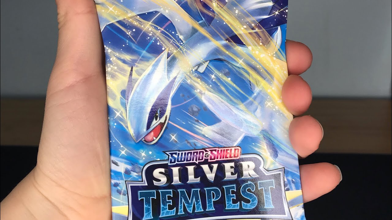 Opening sealed silver tempest packs! - YouTube