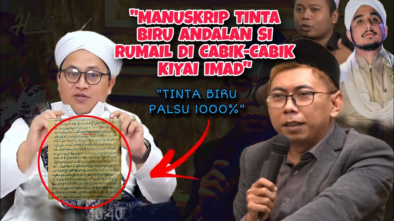 MANT44PP 😂Manuskrip Tinta BIRU BERGARIS ,Andalan Si Rumail DIC4BIK ...