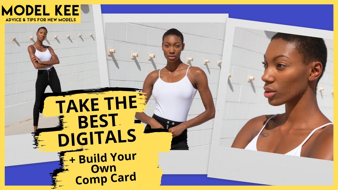 How To Take The BEST MODEL DIGITALS For Your Comp Card - YouTube