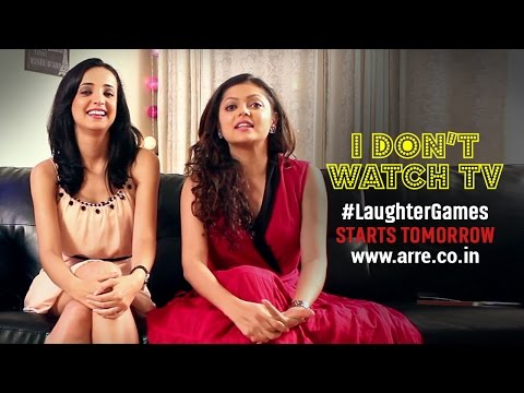 I Don’t Watch TV | Drashti and Sanaya Don’t Watch TV | #LaughterGames