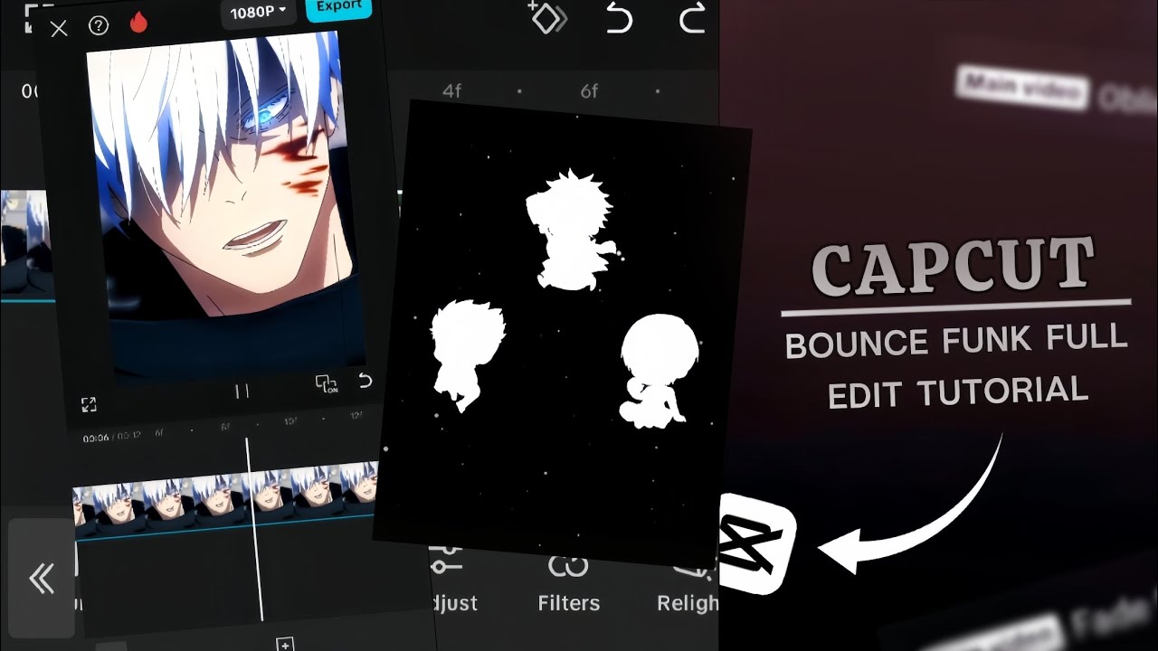 Capcut Bounce Funk Full Edit Tutorial | Trend Edit Tutorial - YouTube