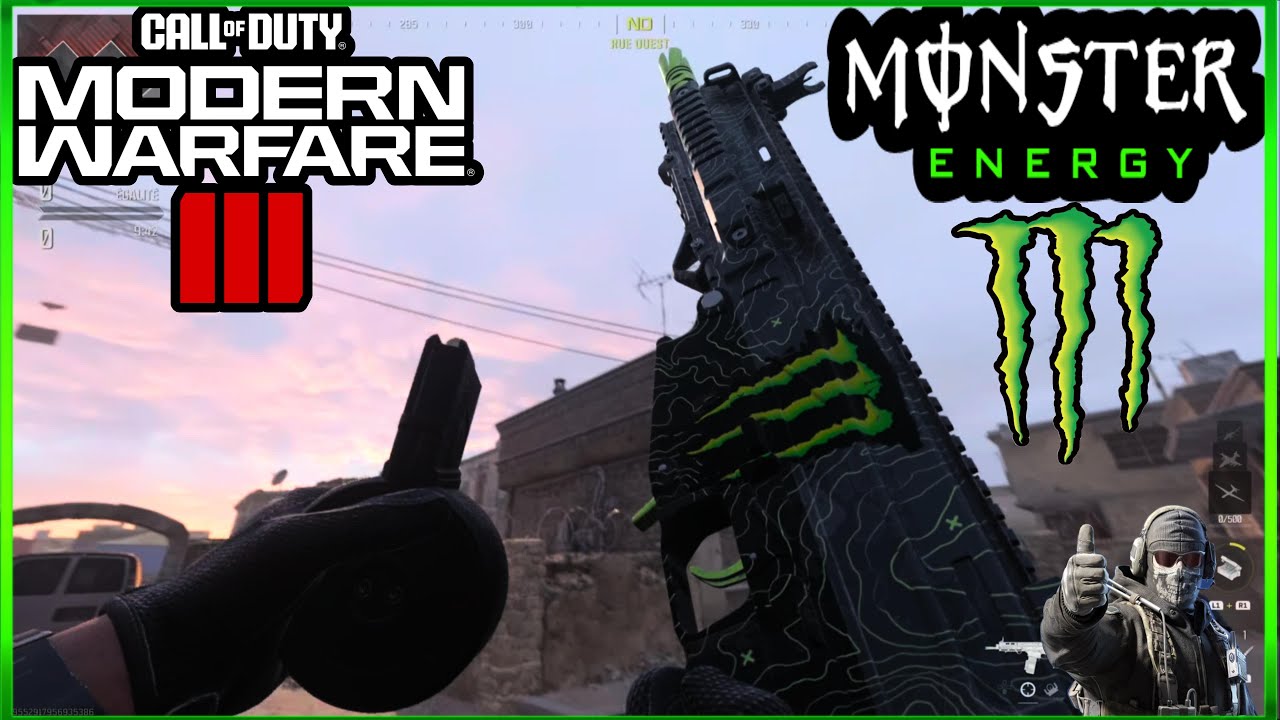 SKIN D'ARME MONSTER ELLE EST INCROYABLE GAMPLAY CALL OF DUTY MW3 - YouTube