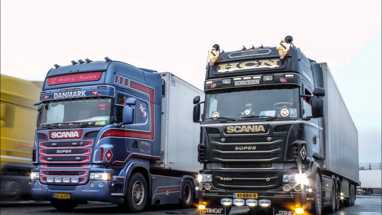 Trip to Norge with the Scania R560 V8 HCN Internationaal Transport B.V ...