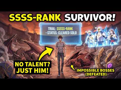 No VFX, No Aura, No Talent Glow—But He Survived An SSSSS-Rank Trial Alone!