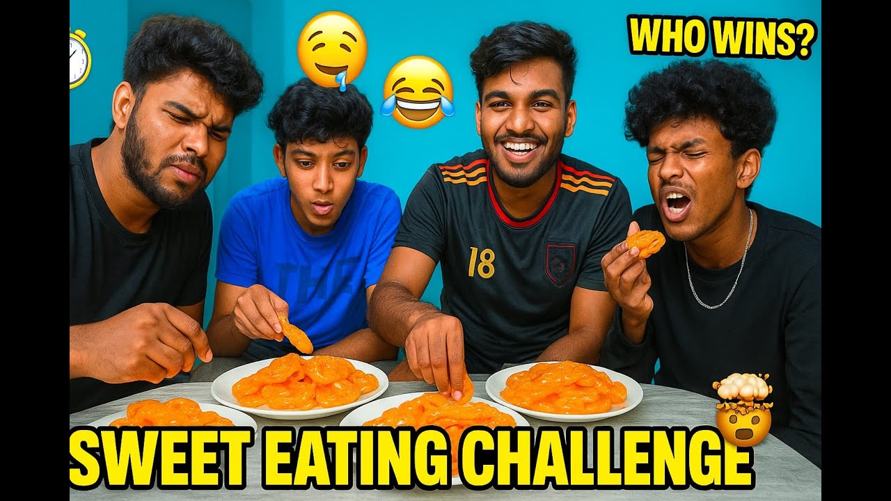 🍯🔥 SWEET EATING CHALLENGE | Funny Food Competition 🔥🍯 - YouTube