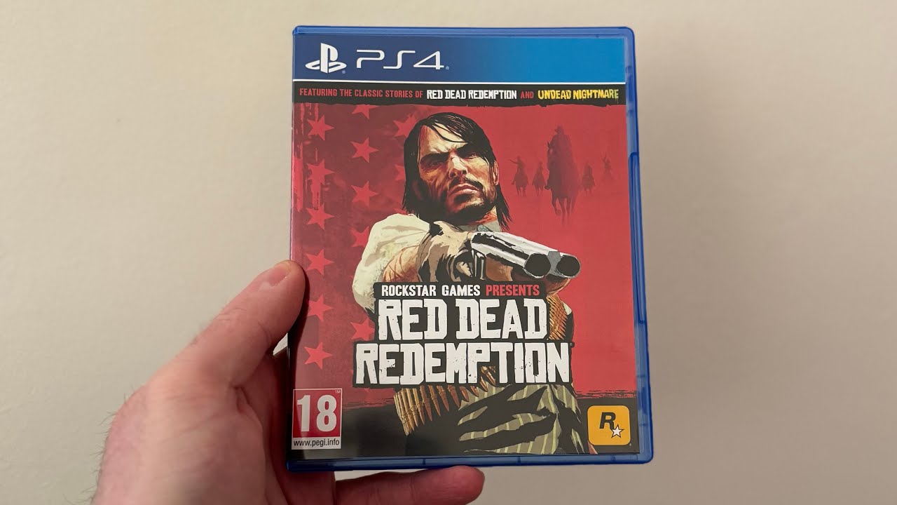 Red Dead Redemption PS4 Unboxing - YouTube
