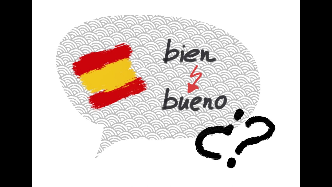 Grammatiksnack 3 - bien, bueno, buen, mal malo - YouTube