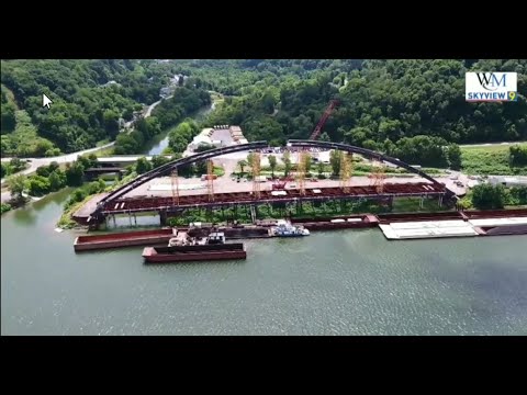 New Bridge Build Time lapse - Welsburg/Brilliant Bridge - YouTube