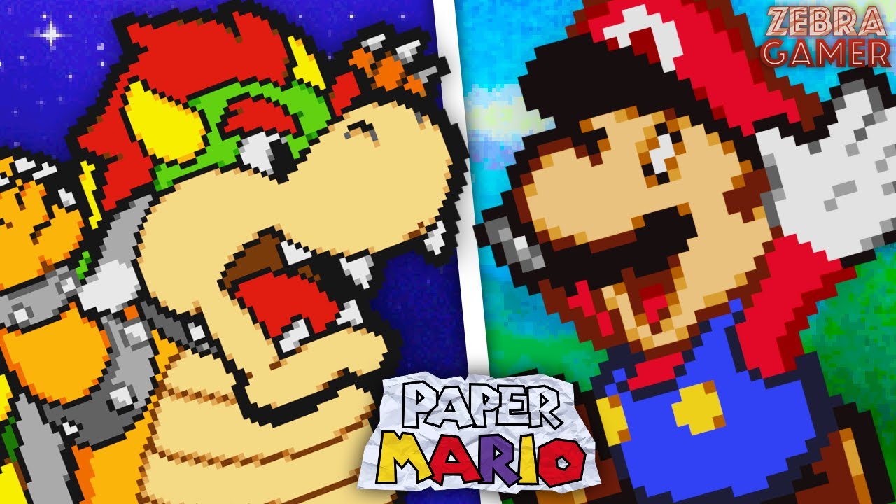 Paper Mario All Bosses! - Zebratastic Moments - YouTube