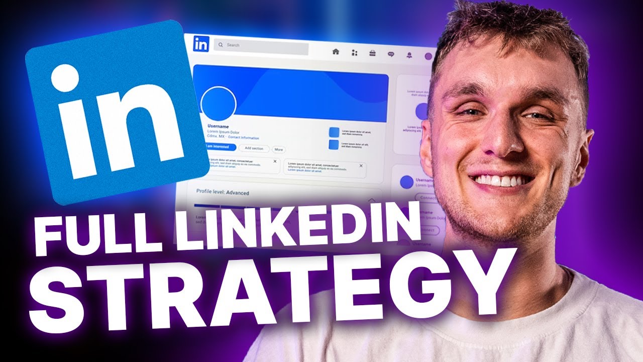 My Strategy to Get 100k Followers on LinkedIn - YouTube