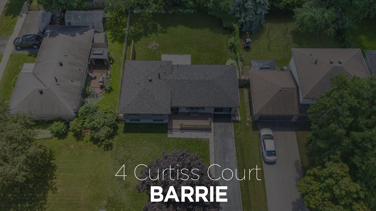 4 Curtiss Court, Barrie - YouTube
