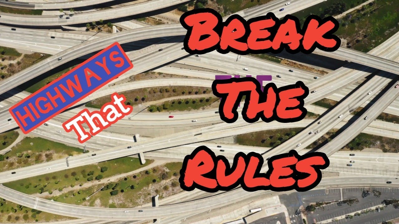 Highways that BREAK THE RULES! - YouTube