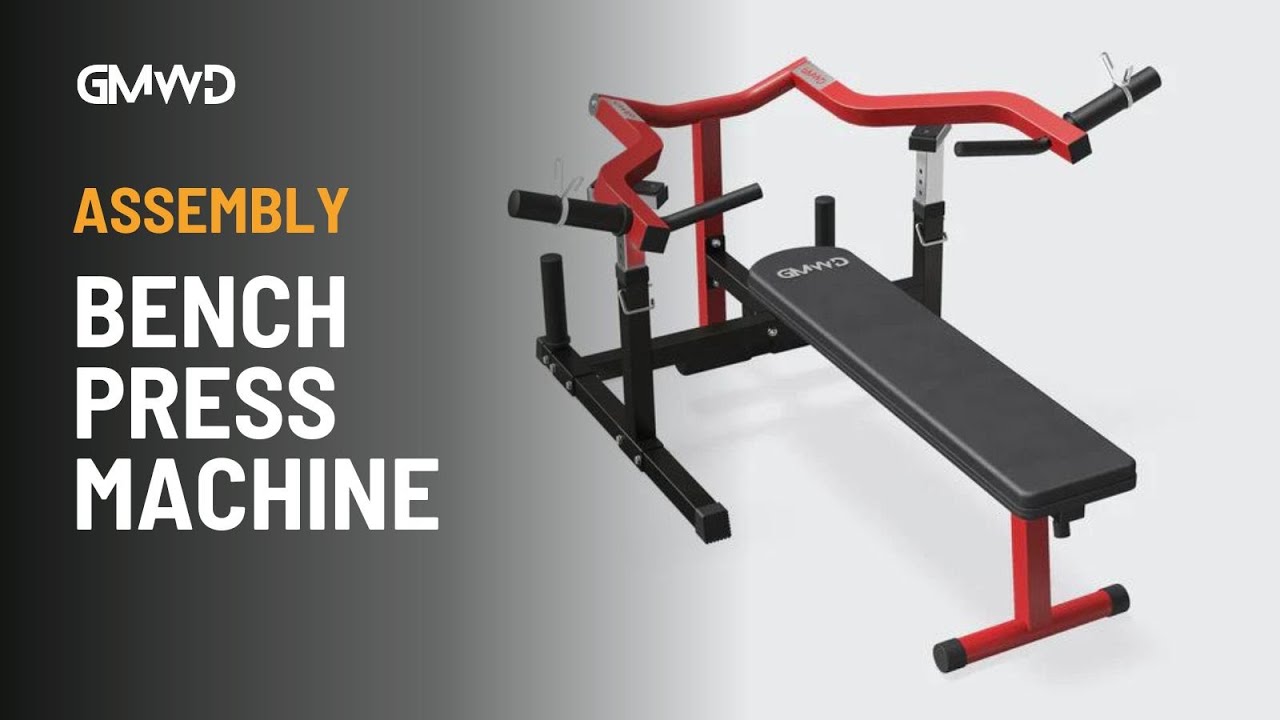 GMWD Bench Press Machine V1 | Assembly Guide - YouTube