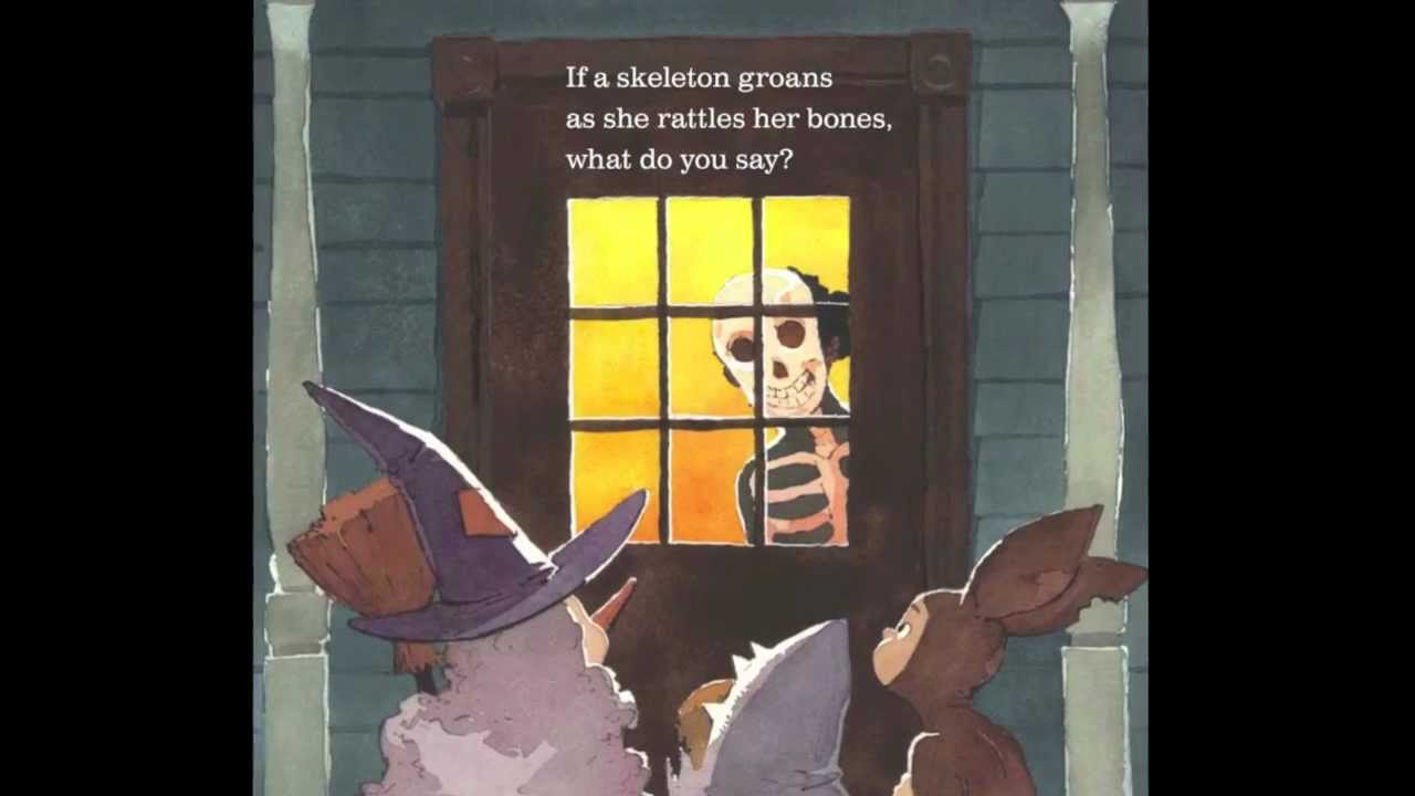 JUST SAY BOO! Book Trailer - YouTube