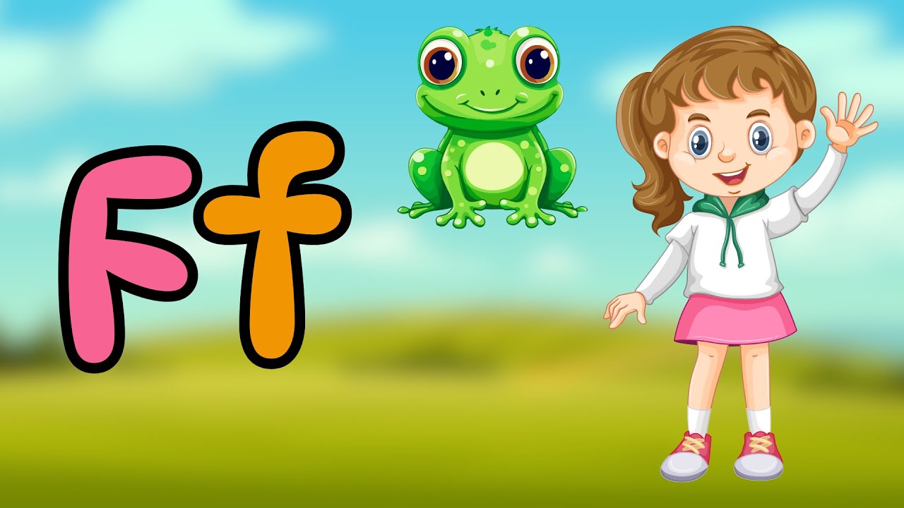 F is for Friends: Learning the Letter F Together - YouTube