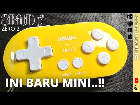 Review: 8Bitdo MINI Wireless Controller ZERO 2 - YouTube