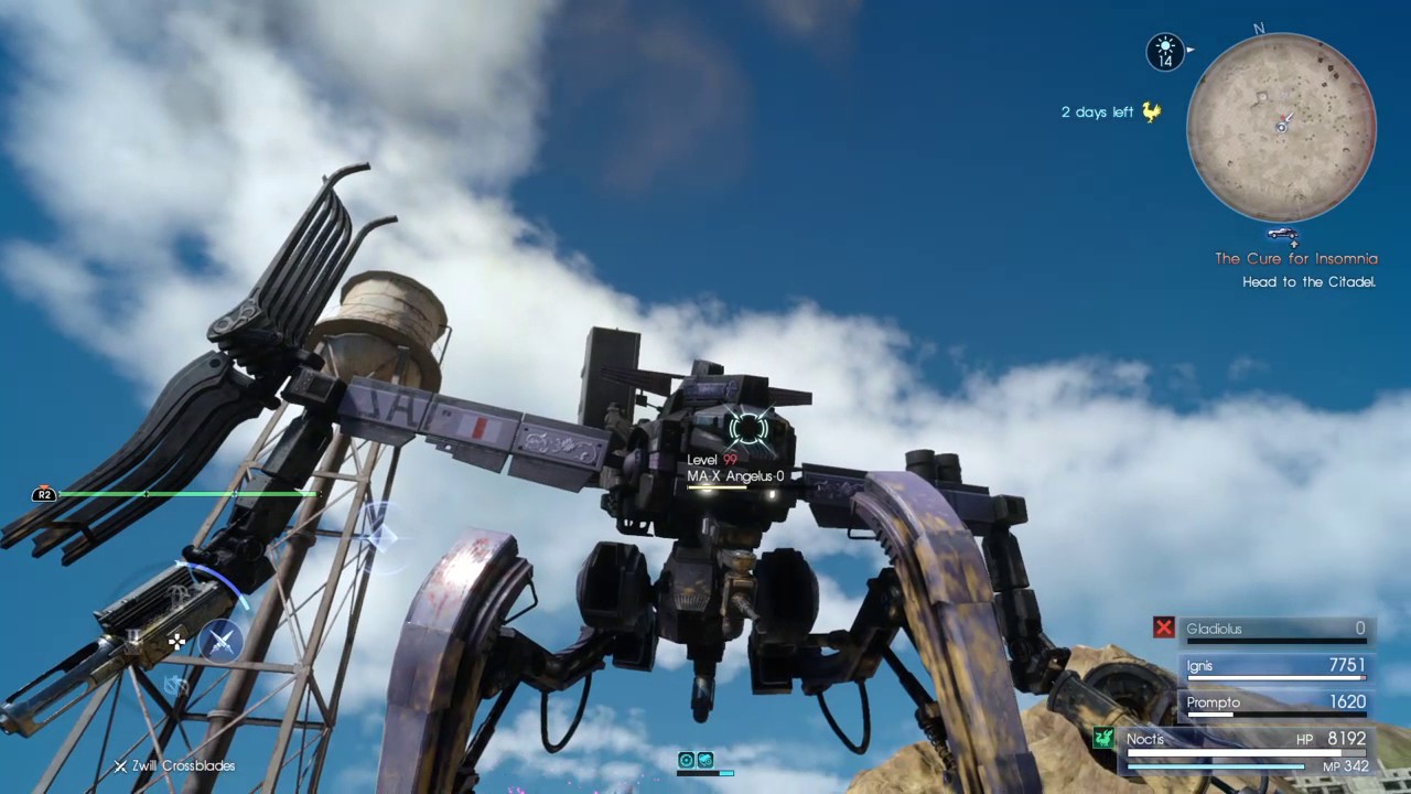 FINAL FANTASY XV MX Angelus 0 - YouTube