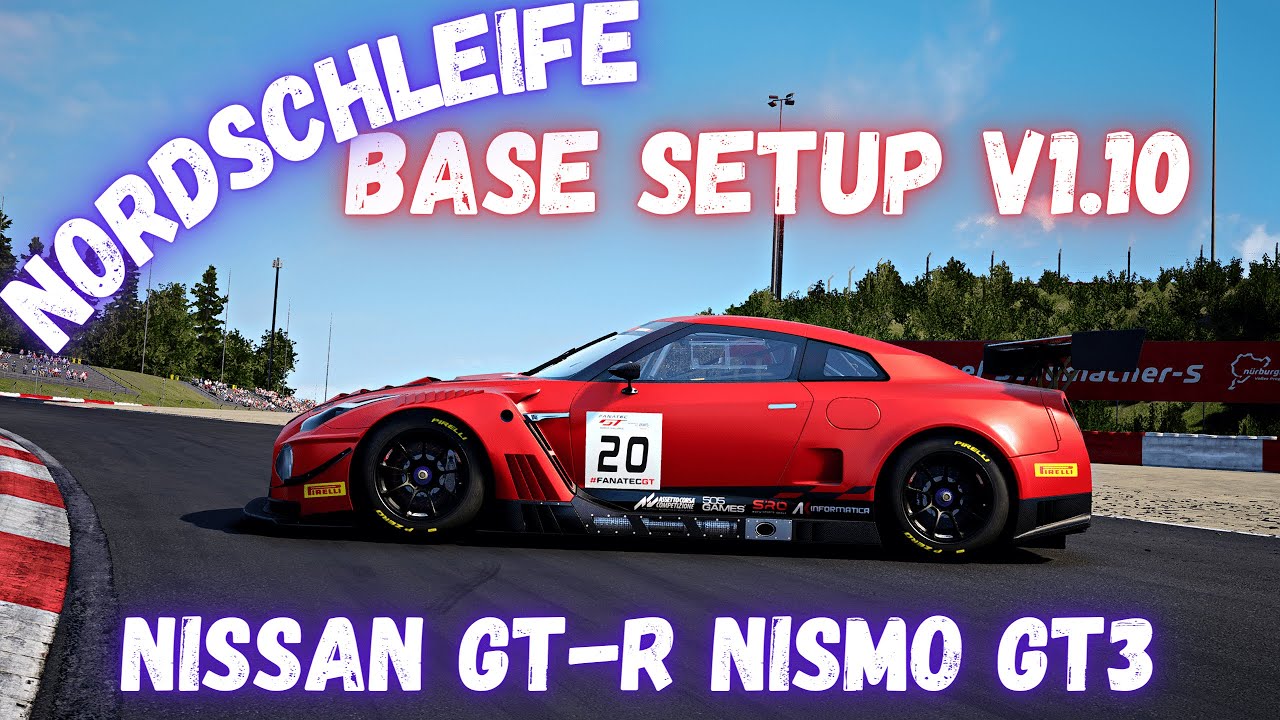 NISSAN GT-R NISMO GT3 | NORDSCHLEIFE BASE SETUP | FREE | ACC v1.10 ...