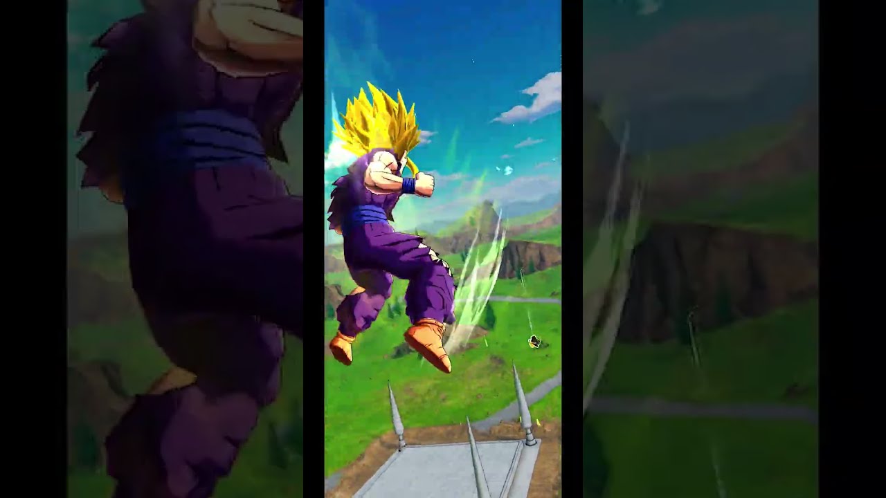 FSK Gohan 1v3 Against SoH Trunks, LF Futurehan AND LF SSB Vegeta ...