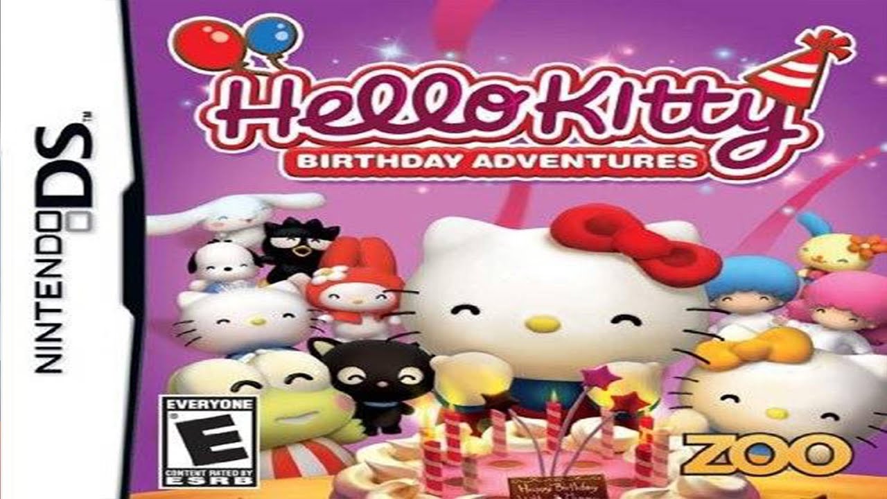 Hello Kitty: Birthday Adventures Gameplay Nintendo DS - YouTube