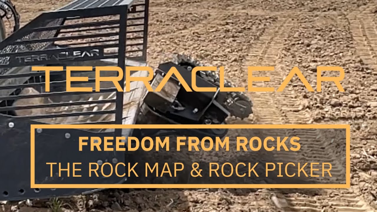 TERRACLEAR // Rock Map and TC100 Rock Picker - YouTube